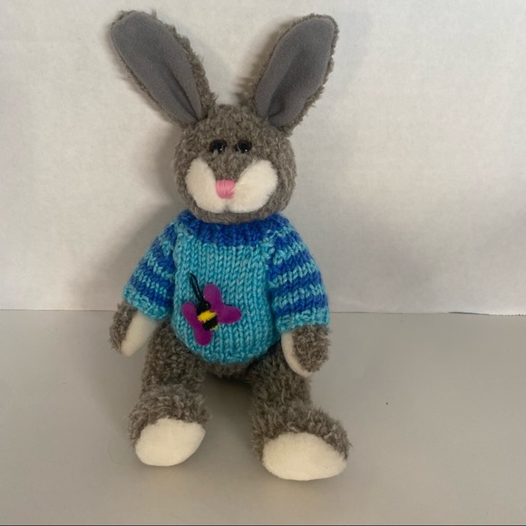 Hugfun | Toys | Hugfun Gray Easter Bunny Rabbit Jointed Removable ...